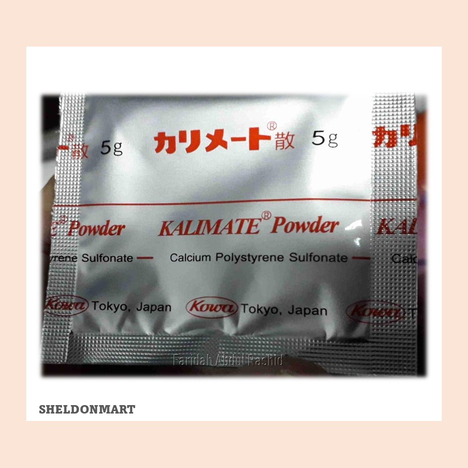 [EXP: 11/2028] KALIMATE POWDER 5G (CALCIUM POLYSTYRENE SULFONATE ...