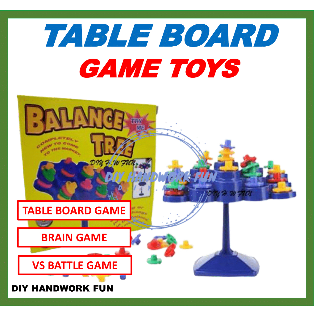 BALANCE TREE TOY / BALANCE TOY / TABLE GAME / BRAIN GAME / VS BATTLE ...