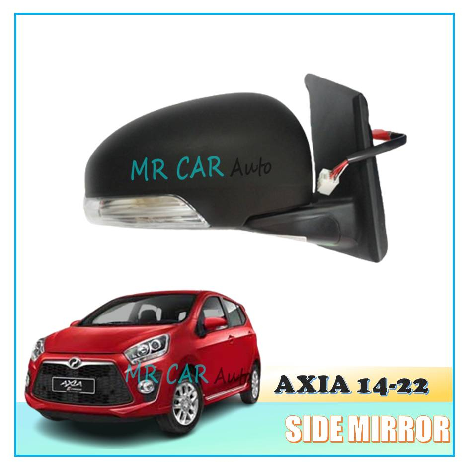 PERODUA AXIA 2014-2022 SIDE MIRROR (7WIRE-OEM) | Shopee Malaysia