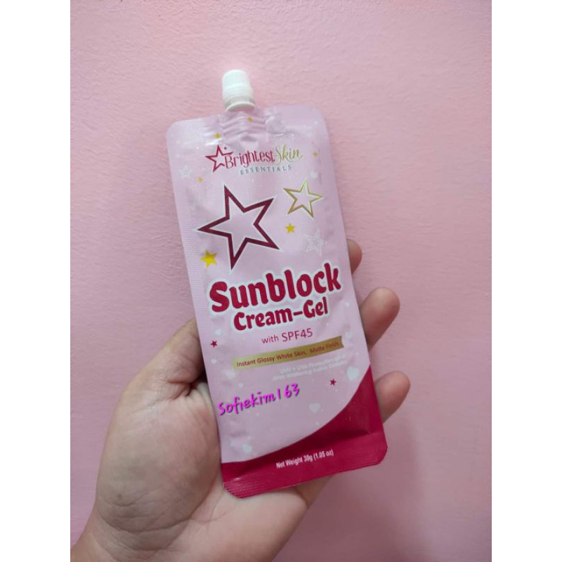 Brightest Sin Sunblock Cream 50g | Shopee Malaysia