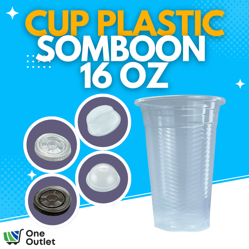 SOMBOON Cup Plastik Saiz Kecil Cawan Plastik Cup Aiskrim Cup Jagung ...