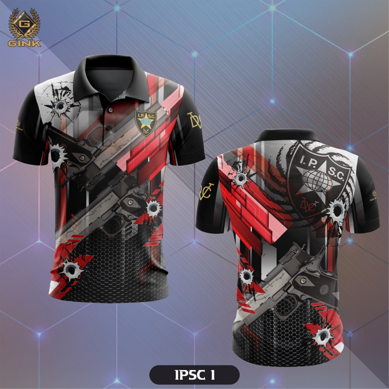 {IPSC 1-4 } SHOOTING X-CLUSIVE JERSEY ( ORIGINAL BY GINK 🇲🇾 ) | Shopee ...