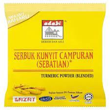 ADABI KUNYIT SERBUK / TURMERIC POWDER 30G/100G | Shopee Malaysia