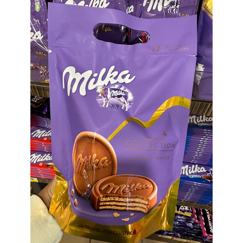 Coklat Langkawi Milka Choco Biscuit/ChocoWafer Alpine Milk Chocolate ...