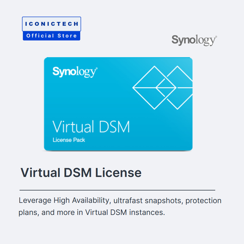 Synology Virtual Dsm License 1 Pack (100% Genuine Brand New Original MySet) | Shopee Malaysia