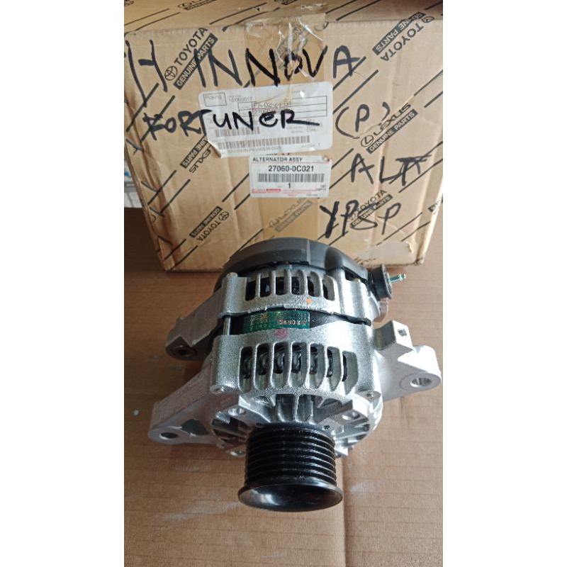 Toyota Innova,Fortuner(P) Alternator Assy(Original) | Shopee Malaysia