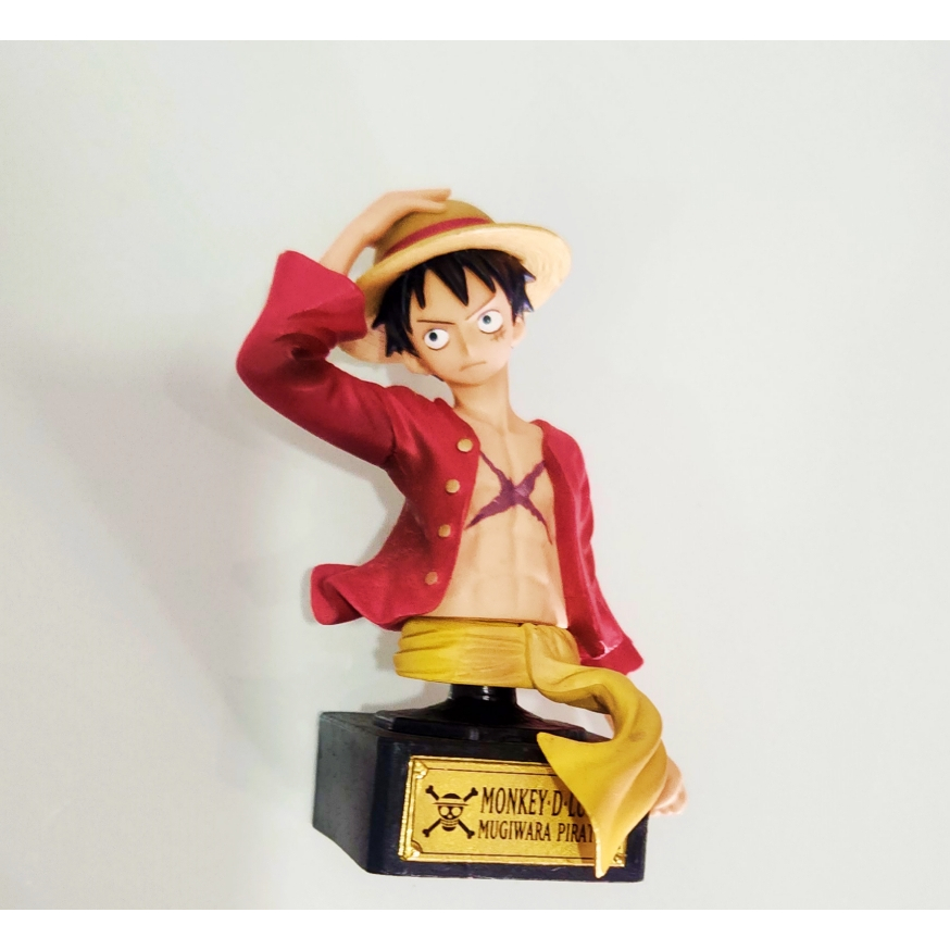 Original Banpresto Bandai One Piece Monkey D. Luffy Statue Mugiwara ...