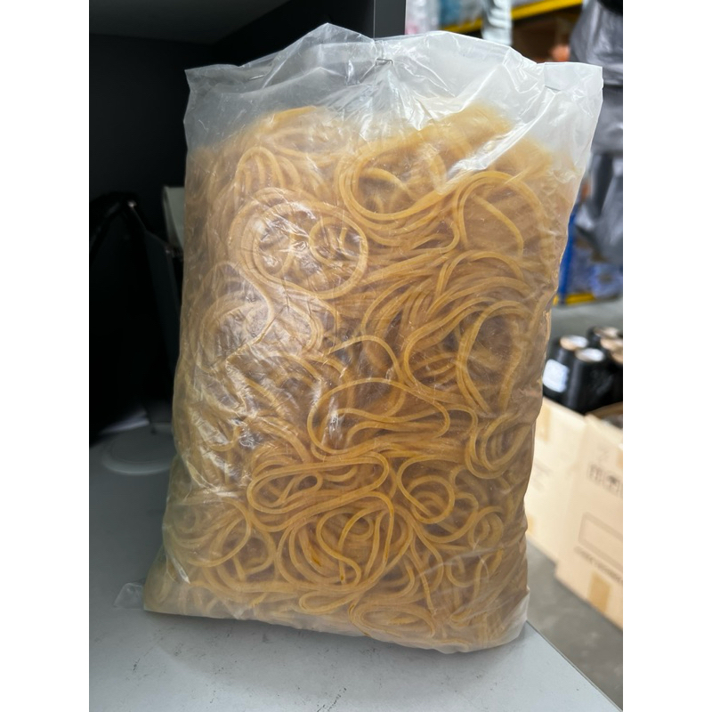 Getah / rubber band 1.5inch yellow quality bağus - 1kg/pkt | Shopee ...
