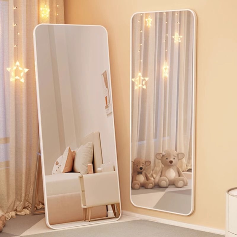 Standing Long Mirror Home decor Full-length mirror fillet Cermin Stand ...