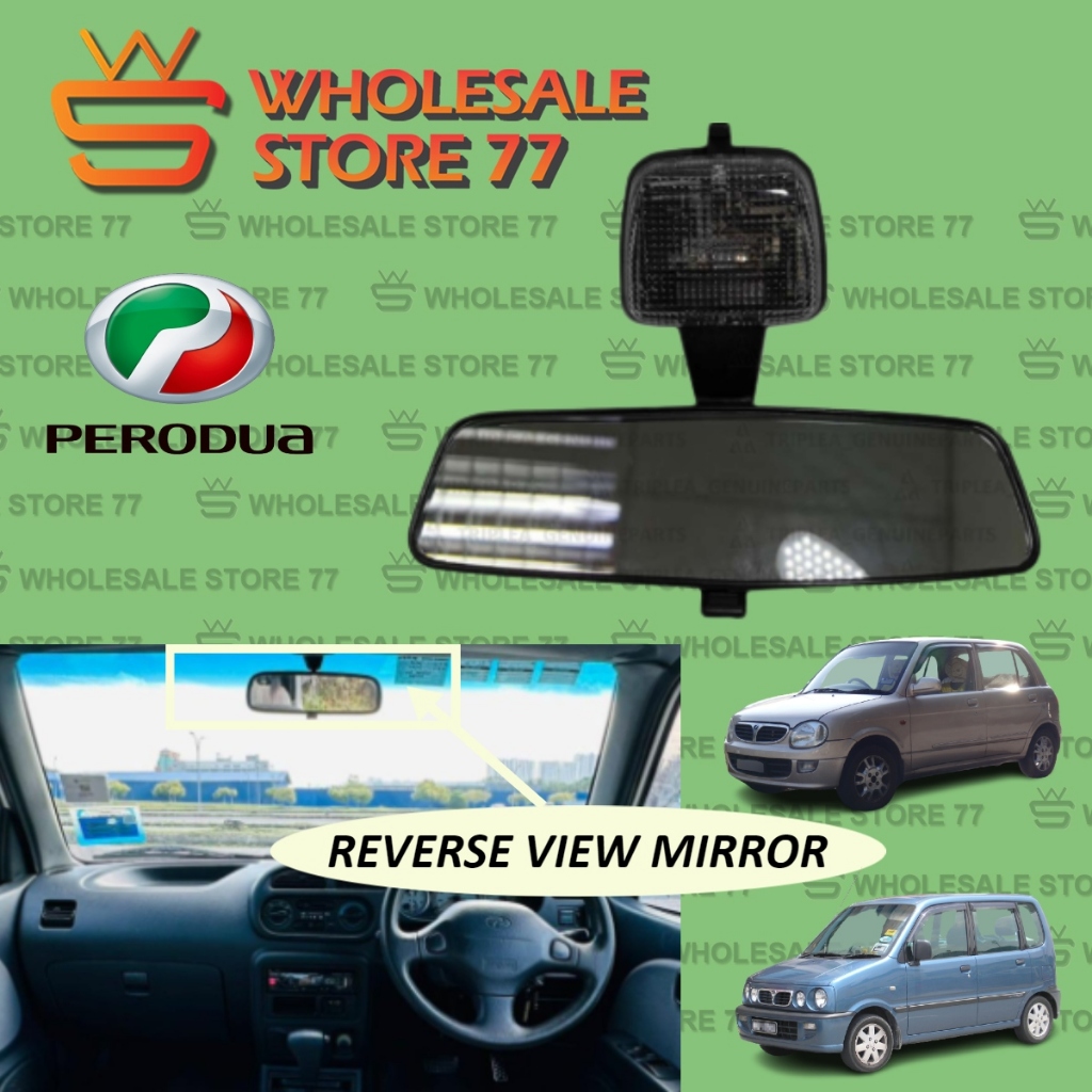 NEW💥PERODUA KELISA/KENARI REAR VIEW CAR INTERIOR ROOM MIRROR 87810 ...