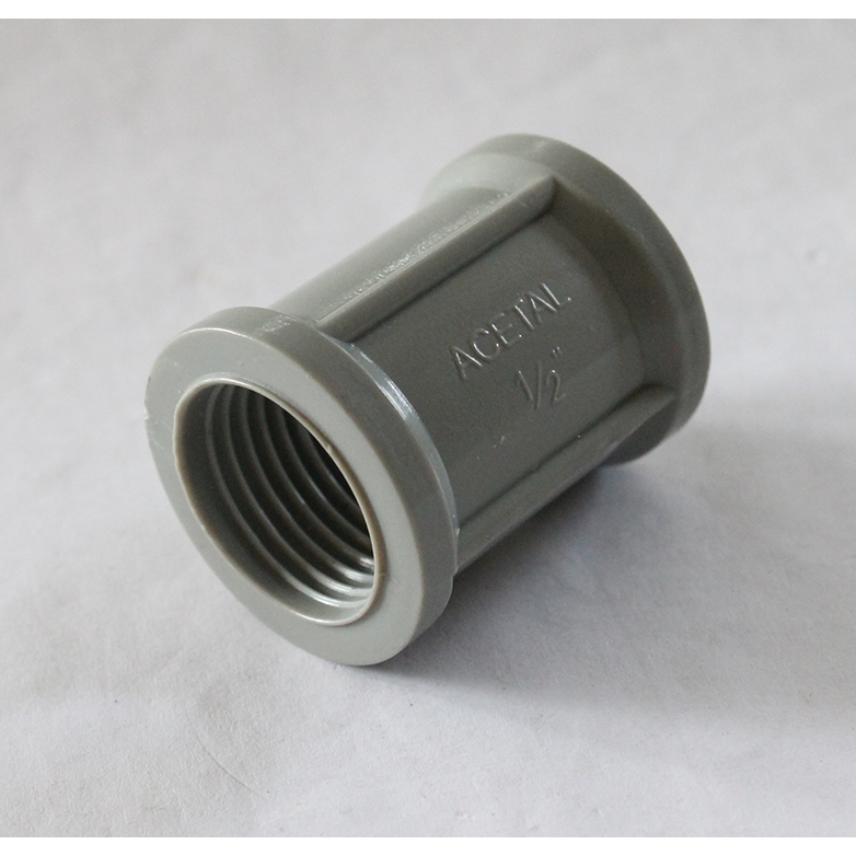 PVC ACETAL Socket Threaded Pipe Fitting 1/2 inch (15 mm) | Shopee Malaysia
