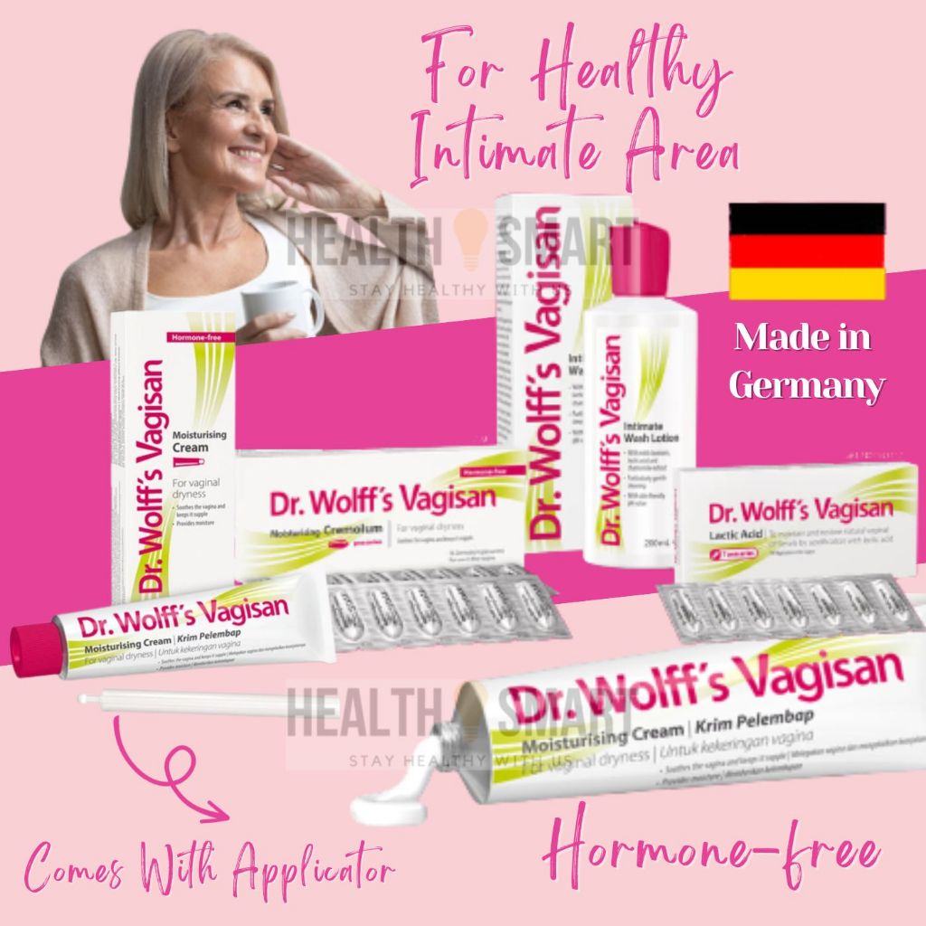 Dr. Wolff's Vagisan Series Intimate Wash 200ml/ Dr. Wolff's Vagisan Cream 50g/ Dr. Wolff's ...