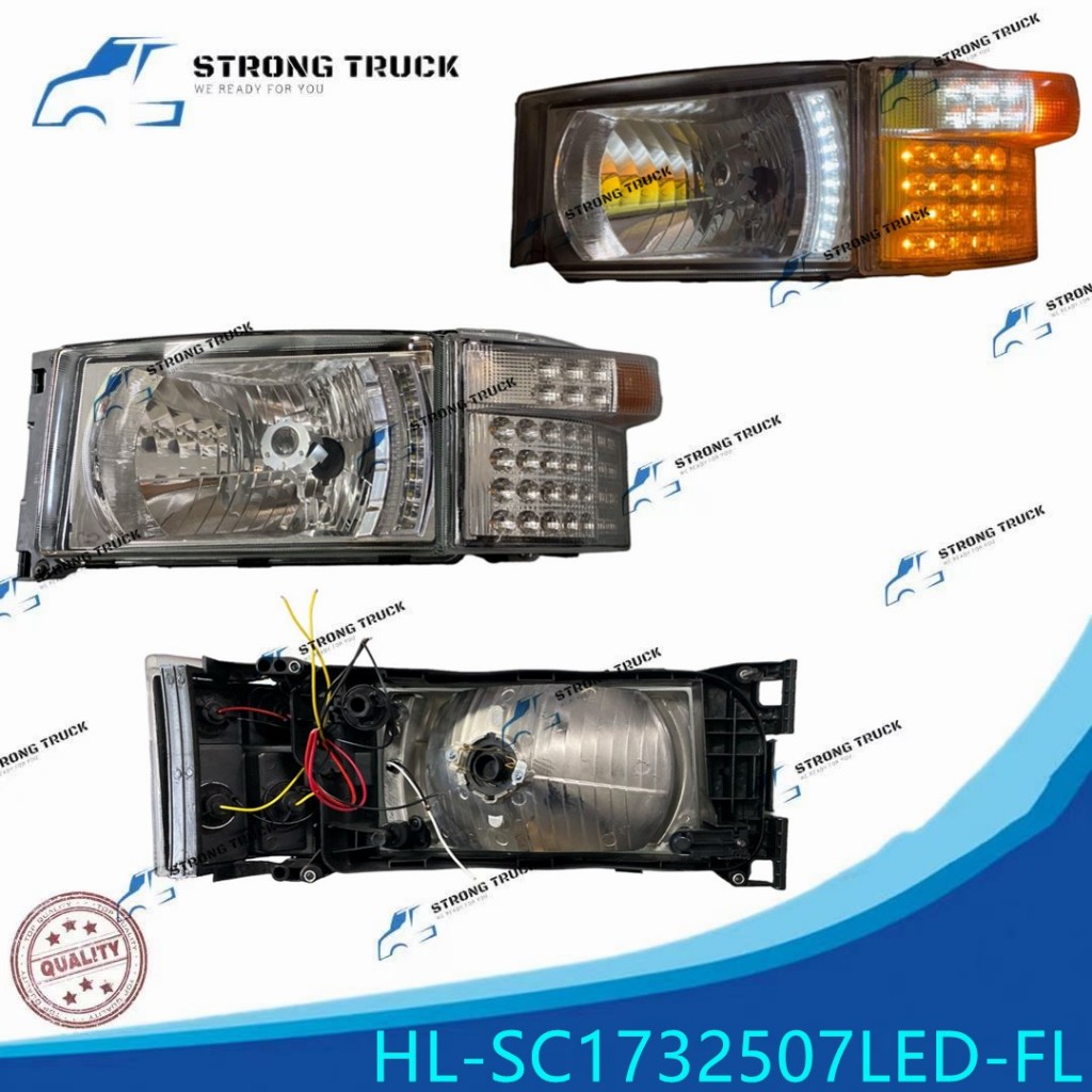 SCANIA 124 R/P HEAD LAMP W/DAYLIGHT SIGNAL LED LH RH | Shopee Malaysia