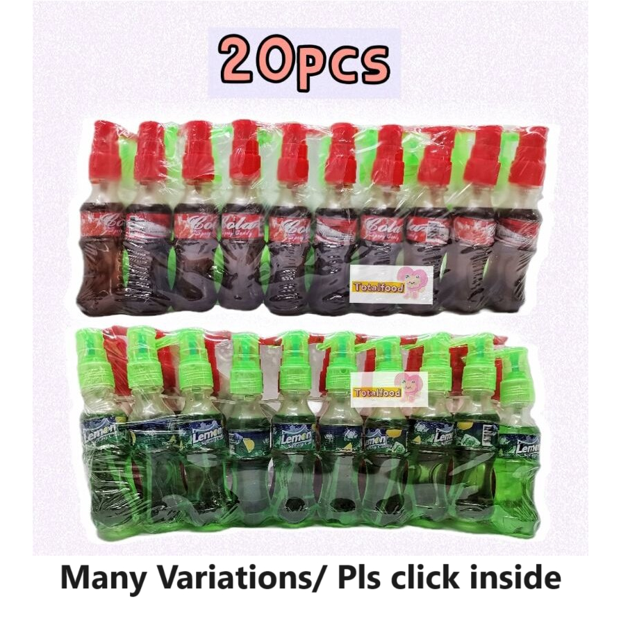 20 Pcs Cola Sprite/30 Pcs Funny Spray/Bullet Rifle Gun/Rainbow Spray ...