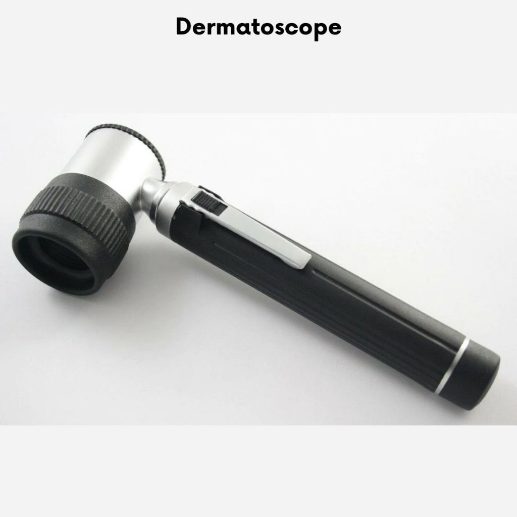 Dermatalogy Dermatoscope Set Skin Examination Diagnostic Instruments ...