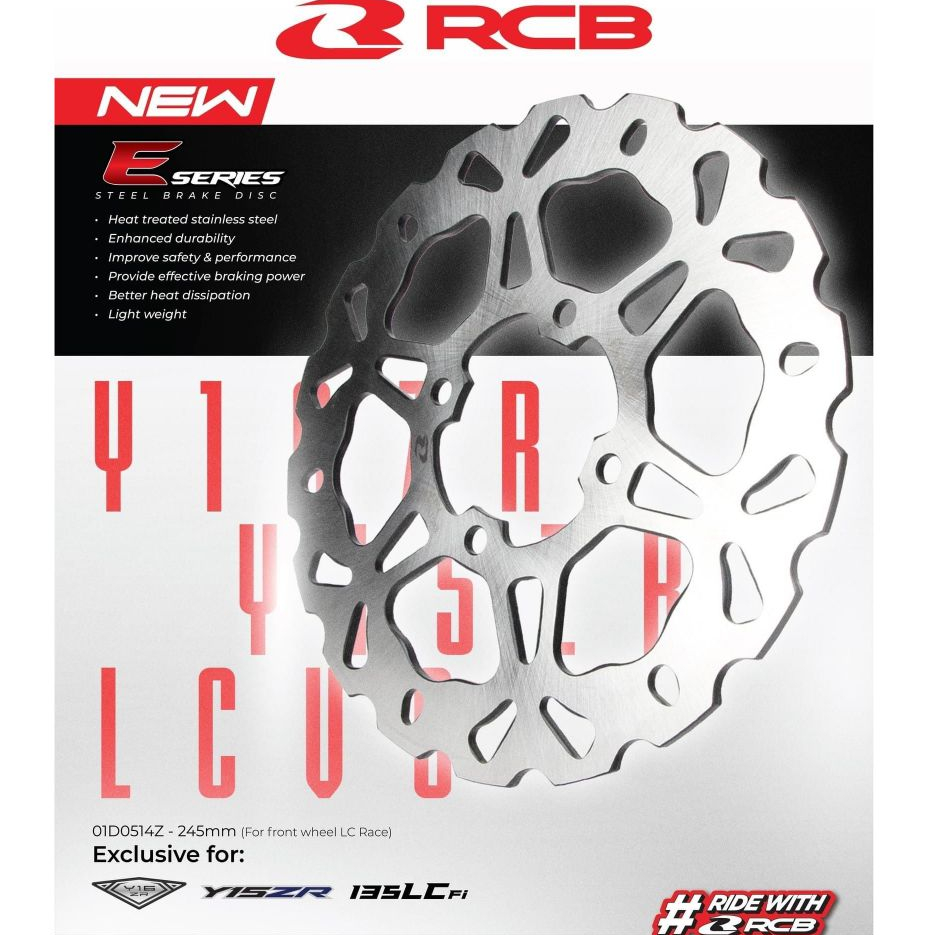 LC135 / Y16ZR Y16/Y15ZR Y15 RCB RACING BOY E-SERIES BRAKE DISC FRONT ...