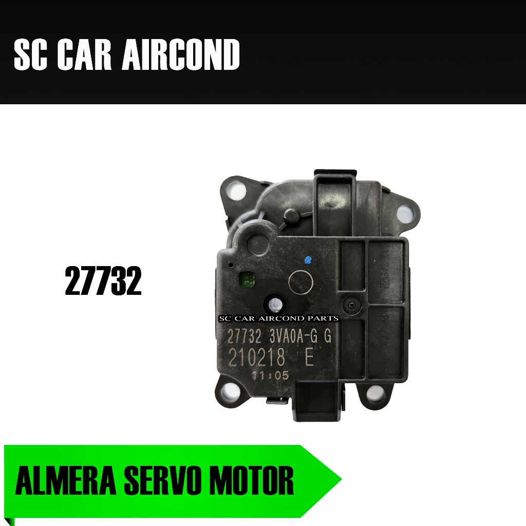 NISSAN ALMERA 3 PIN ORIGINAL SERVO MOTOR (CAR AIR CONDITIONING) 27732 ...
