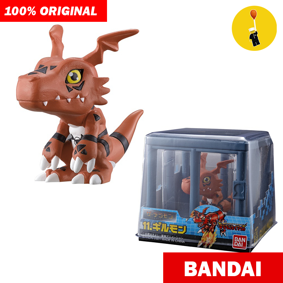 BANDAI Digimon Adventure Mini Figure Cage - Guilmon (Condition as photo ...