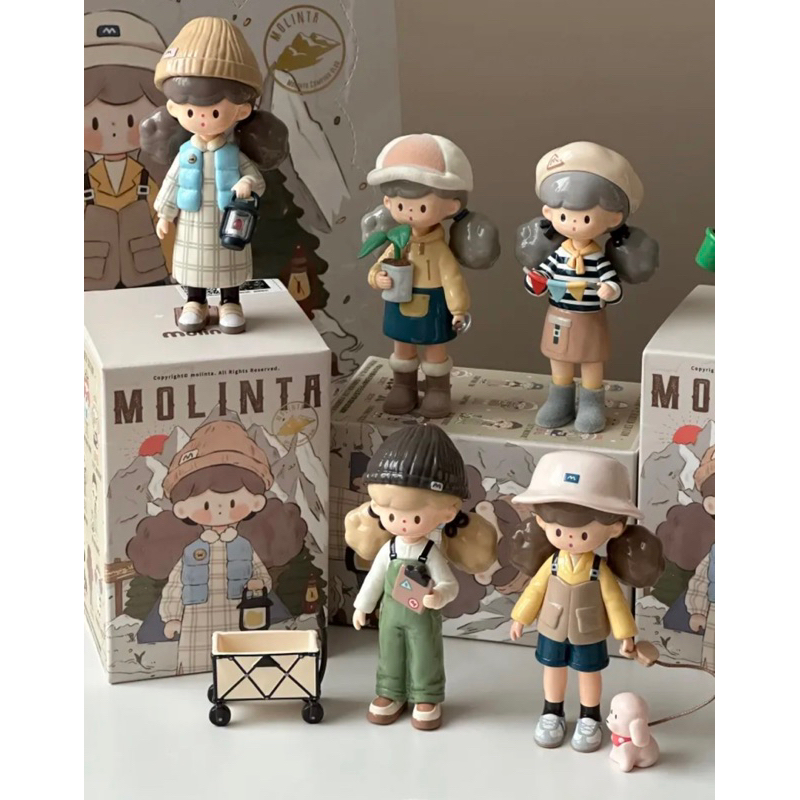 [Ready Stock] Molinta Camping Vlog Series Revealed Blind Box | Shopee ...