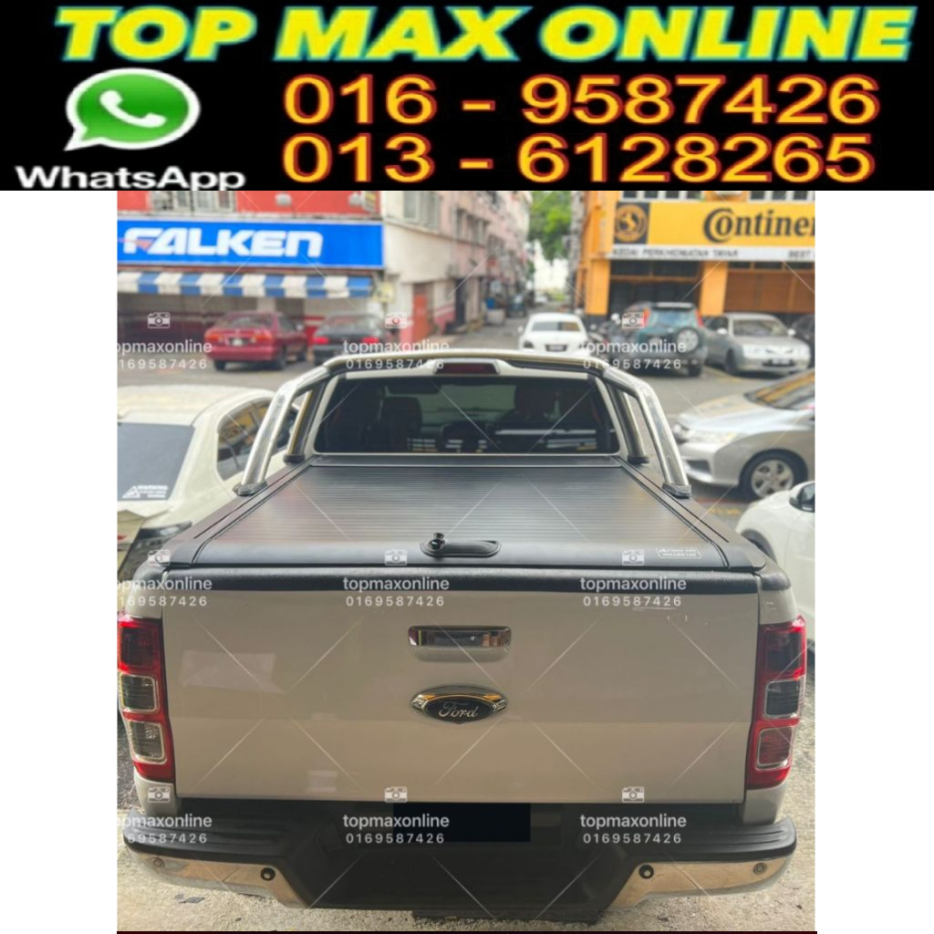 FORD RANGER T6 T7 T8 T9 WILDTRAK RAPTOR XLT FORCE MANUAL ROLLER SHUTTER ...