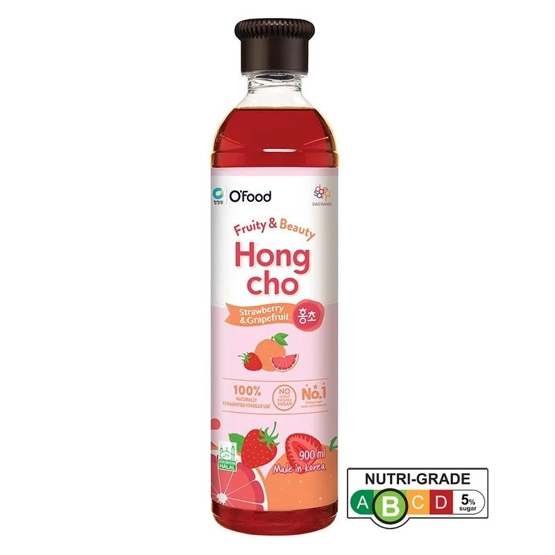 Daesang Ofood Hong Cho Vinegar Apple Blueberry Strawberry & Grapefruit ...
