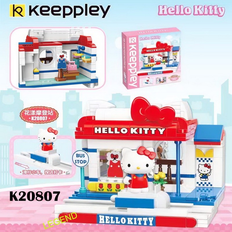 [KEEPPLEY] Keeppley Blocks K20807 Sanrio Series Hello Kitty House ...