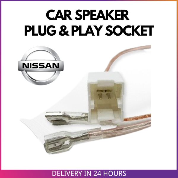 CAR SPEAKER SOCKET PLUG AND PLAY SOCKET FOR NISSAN ALMERA TEANA NAVARA ...