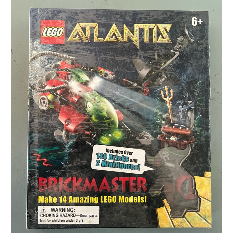 Lego Brickmaster : Atlantis Hardcover Book | Shopee Malaysia