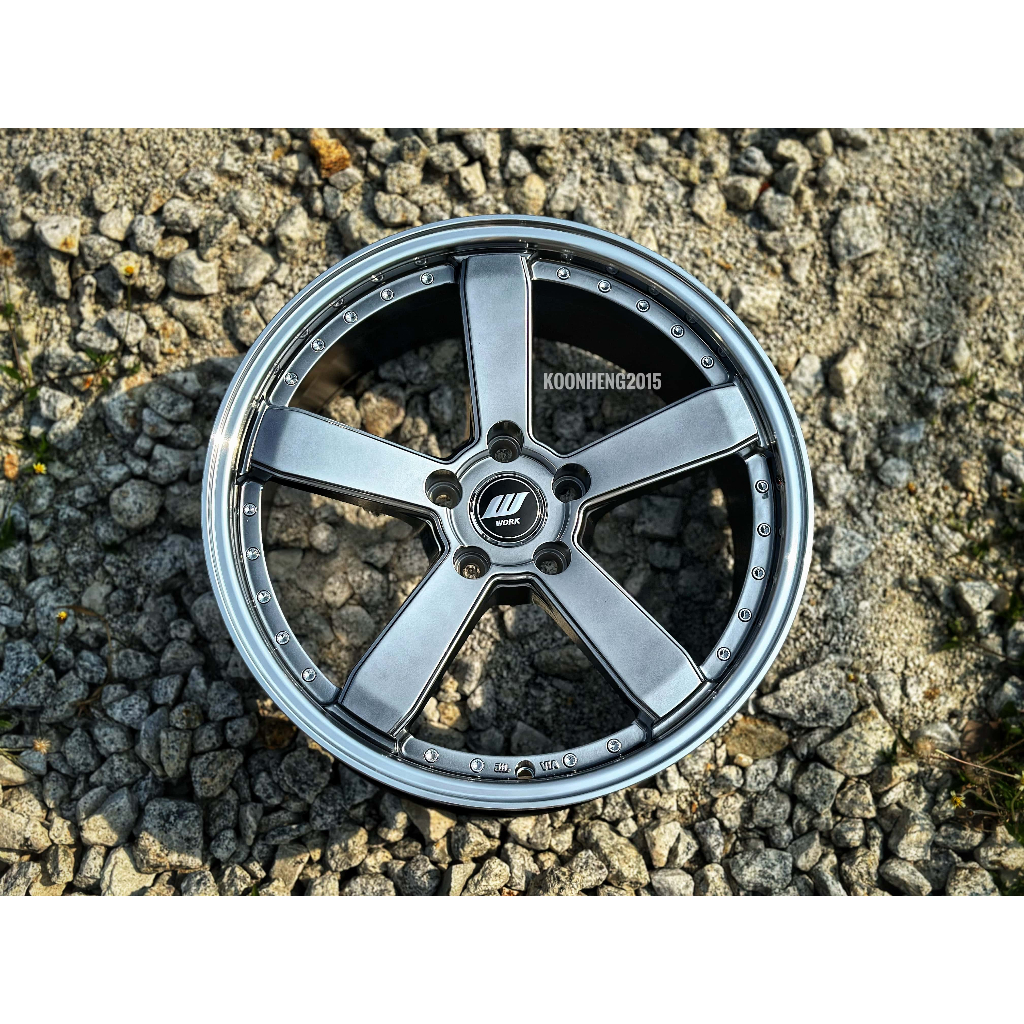 New Car Sport Rim REPLICA WORK WHEELS ZEAST ST2 18x8.5 5x113 ET40 ...