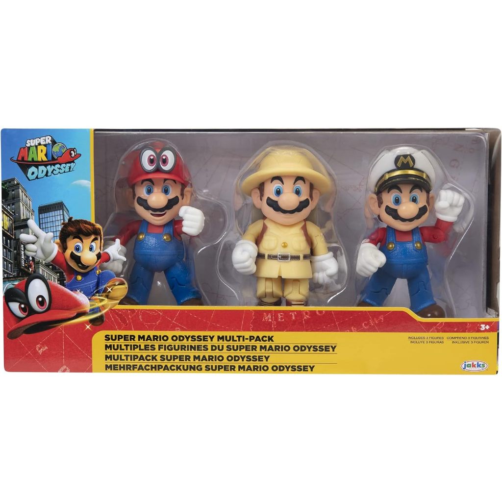 Boy Girl toy Original Nintendo Super Mario Odyssey Multi-Pack, Black ...