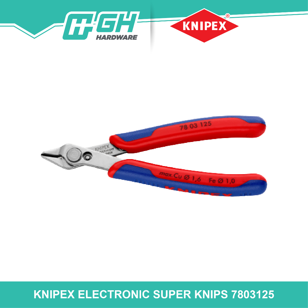 [ GH HARDWARE ] KNIPEX Electronic Super Knips ( 7803125 ) | Shopee Malaysia