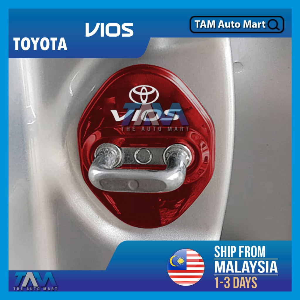 Toyota Vios AC100 (2022-2024) Door Lock Steel Cover AC100 2023-2025 TAM ...