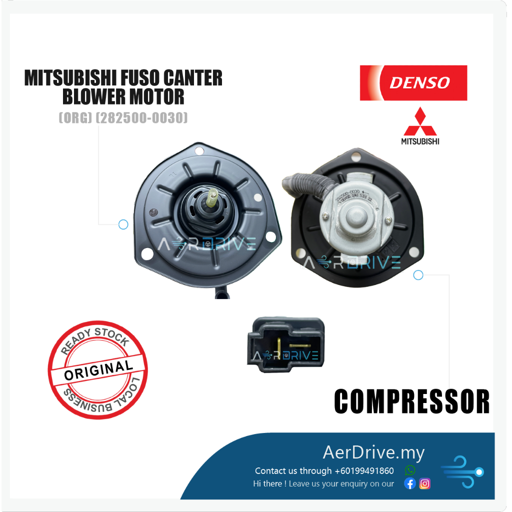 DENSO MITSUBISHI FUSO CANTER Blower Motor 0030 (ORG) | Shopee Malaysia