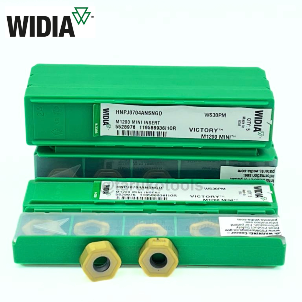 100% ORIGINAL WIDIA MILLING INSERT HNPJ0704ANSNGD WS30PM | Shopee Malaysia