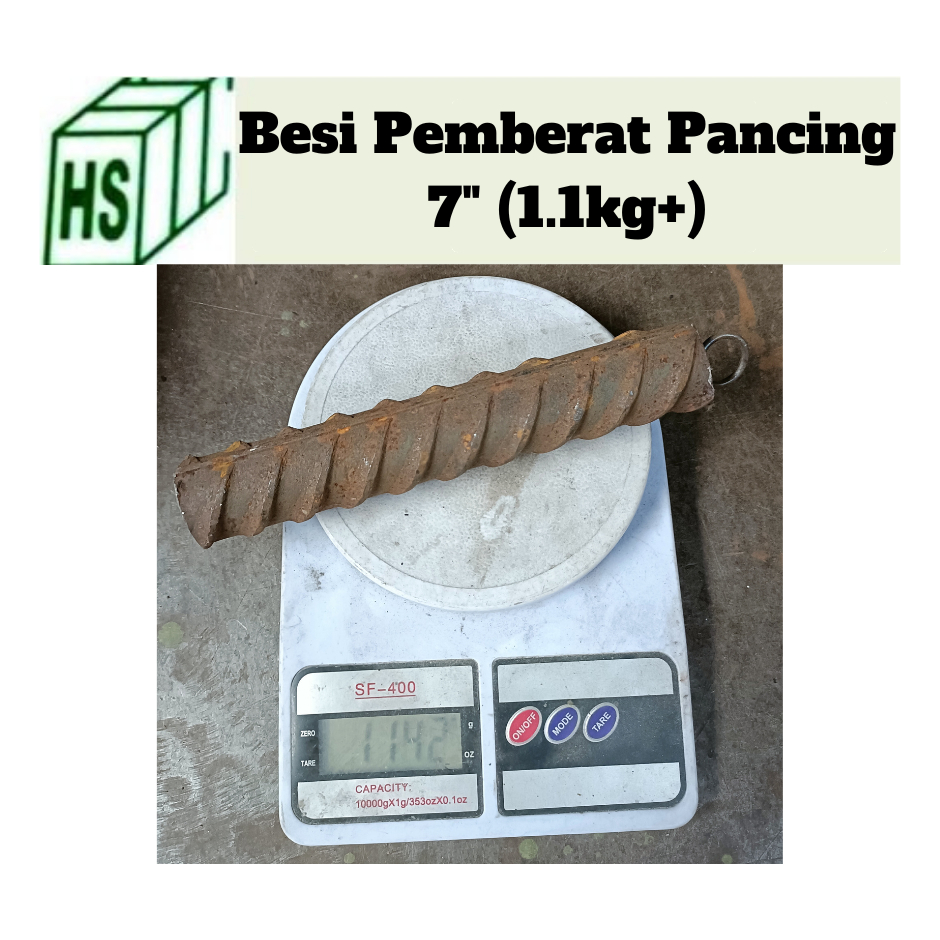 Besi Pemberat Pancing 3”/4”/5”/6”/7”/9”/ 1kg | Shopee Malaysia