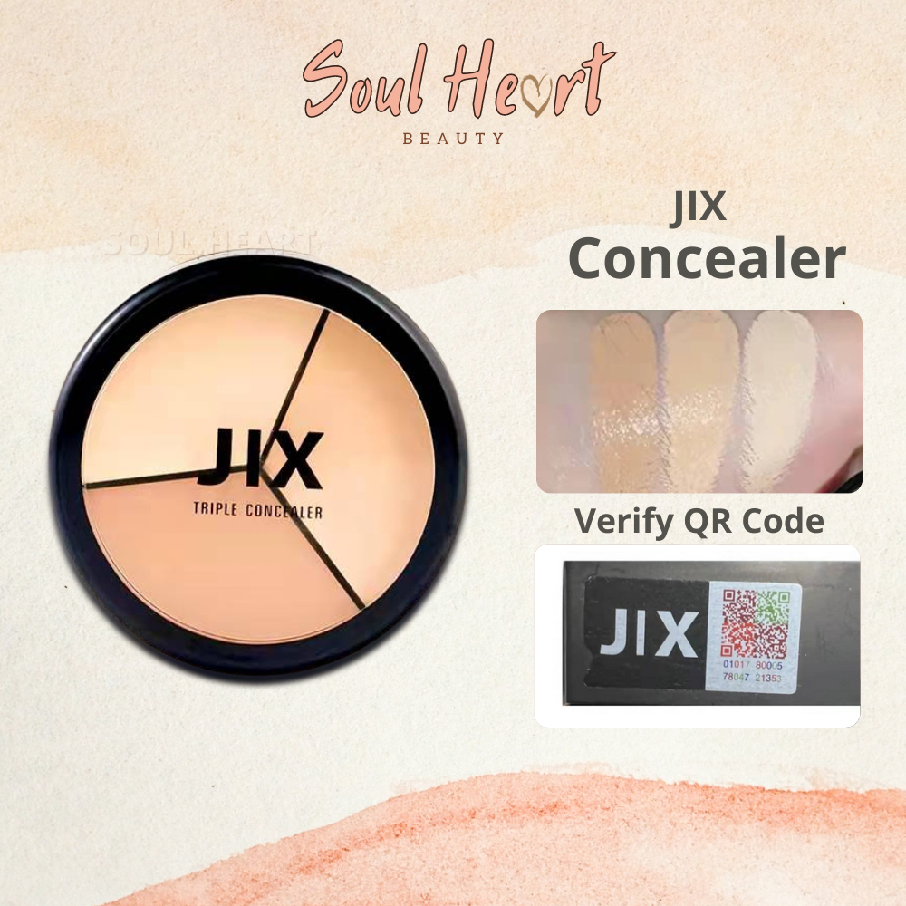 【Readystock】J|X Professional Concealer Triple Concealer Palette for Darkspot Black Circle Acne ...