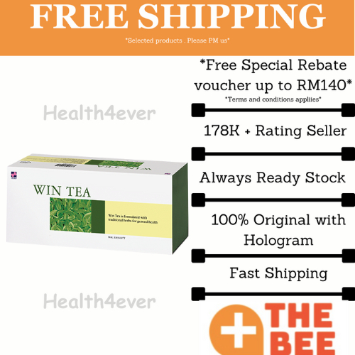 100% Original from HQ! ELKEN Natural Win Tea 40 Sachets | Shopee Malaysia
