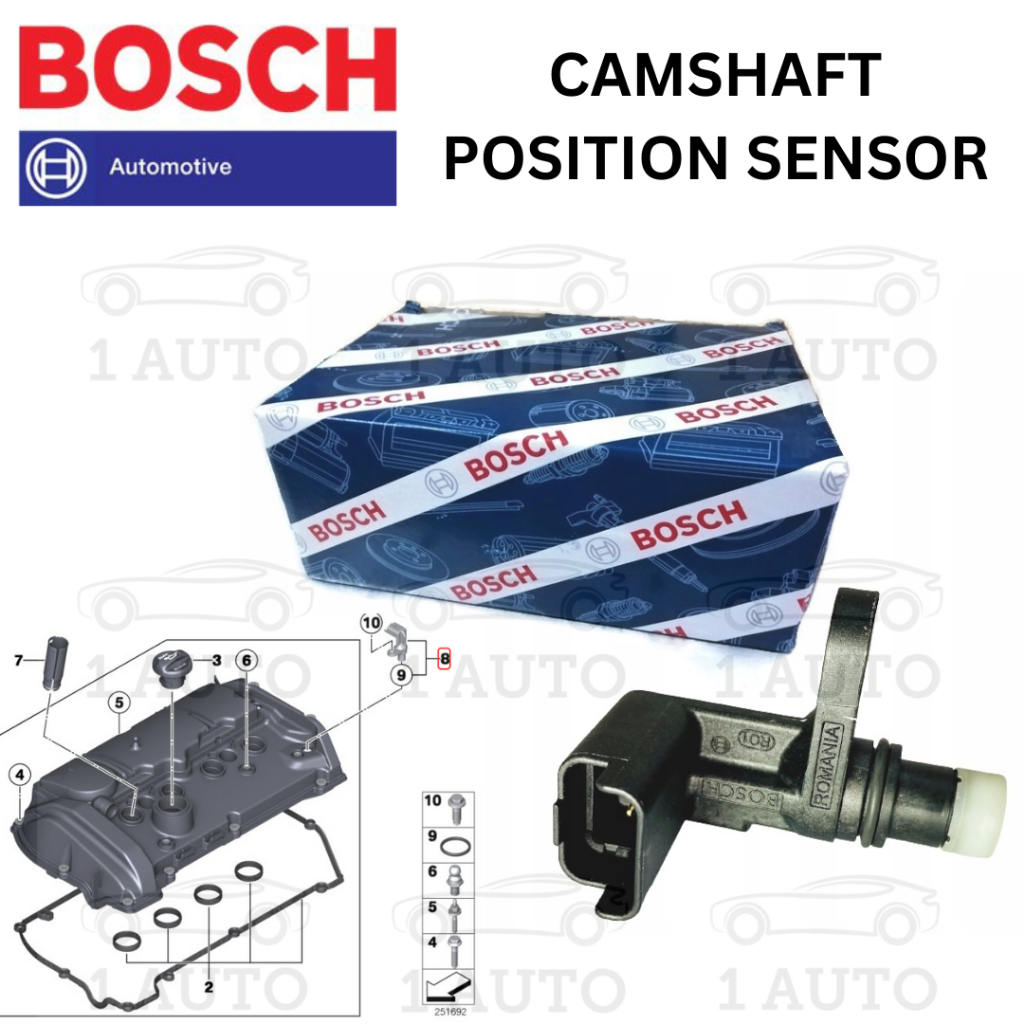 BOSCH CAMSHAFT POSITION SENSOR BMW F30 316i F20 116i 118i 120i N13 ...