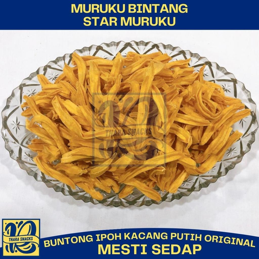 Thara Snacks Muruku Bintang Star Muruku Buntong Ipoh Kacang Putih ...