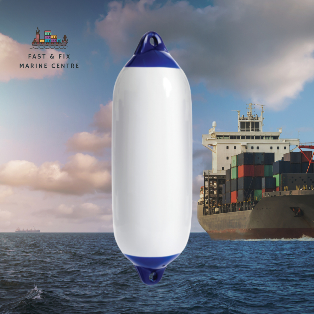 BOAT FENDER WHITE G2 (16CM D x 58CM L) ( IMPA CODE: 23241658) | Shopee ...