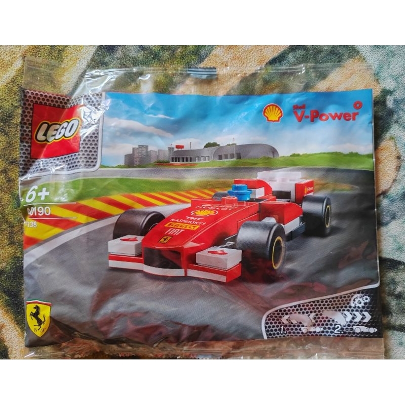 Lego Shell V-Power 40190 Ferrari F138 polybag | Shopee Malaysia