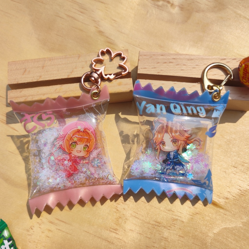 REN'S ART SHOP - CandyBag Keychain (Cardcaptor Sakura I Honkai Star ...