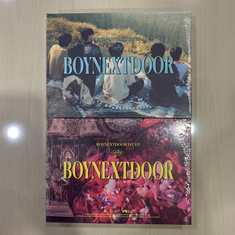 BOYNEXTDOOR 1st EP [WHY..] sealed album ready stock | Shopee Malaysia