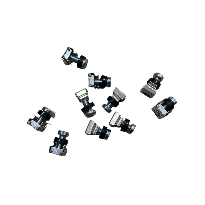 Server Rack M6 Cage Nuts and Screws suit for All Type Rack (10sets per ...