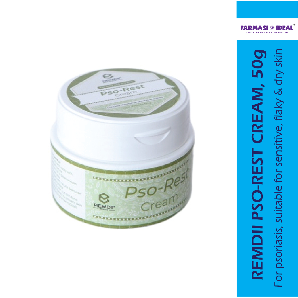 Remdii Pso-Rest Cream (50g) for psoriasis, suitable for sensitive ...