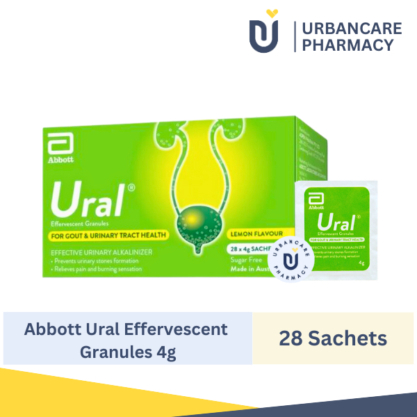 Abbott Ural Effervescent Sachet 4g (28 Sachets) | Shopee Malaysia