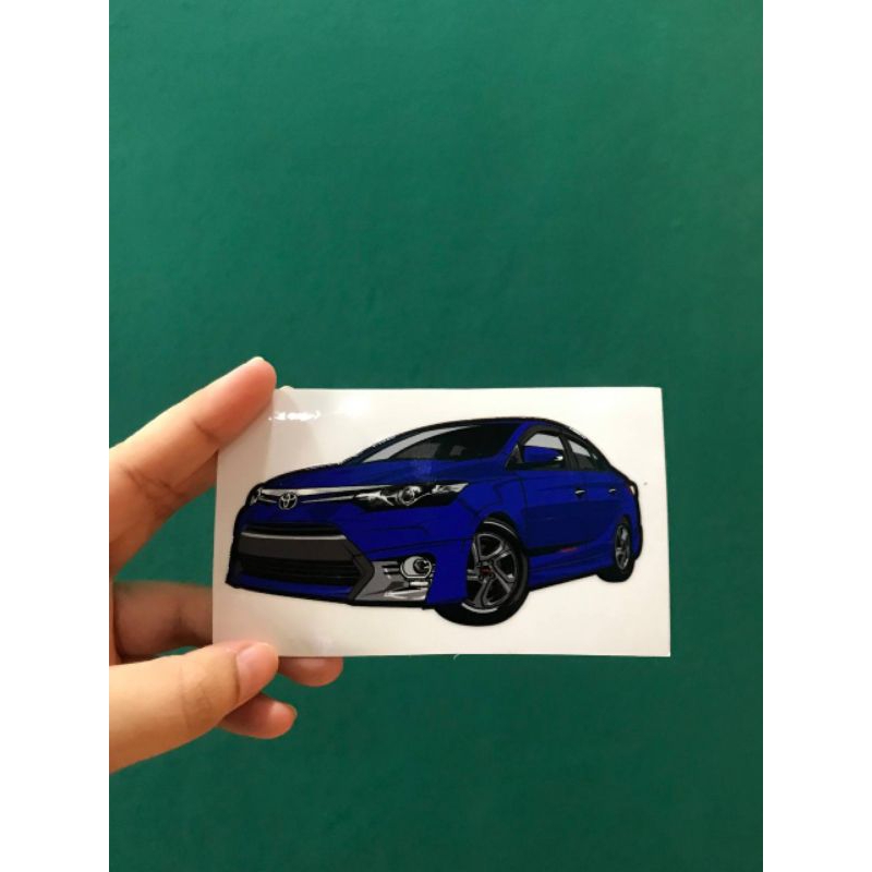 Toyota Vios Dugong Keli UV STICKER | Shopee Malaysia