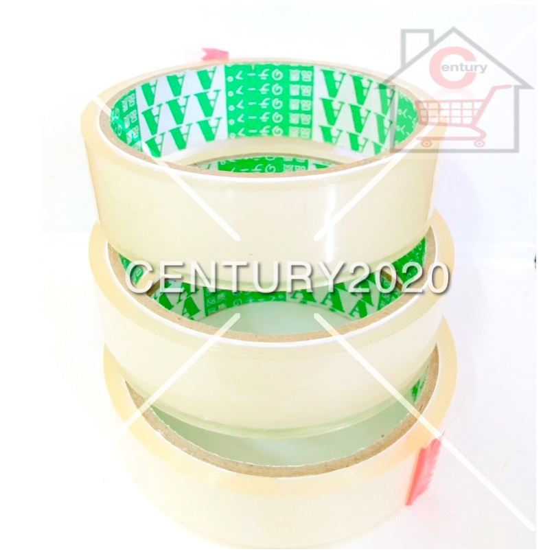 AAA OPP Tape Transparent Adhesive Packaging Tape 24mm | Shopee Malaysia