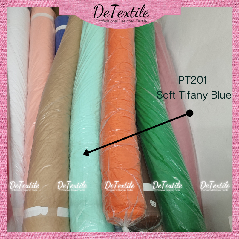 DeTextile Premium Tulle Bridal Soft Net Kain Net Lembut Murah Bidang ...