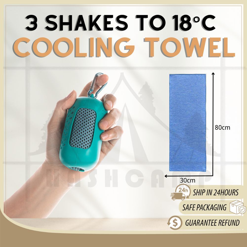 18°c Cooling Towel Outdoor Camping Instant Towel Super Quick Dry ...
